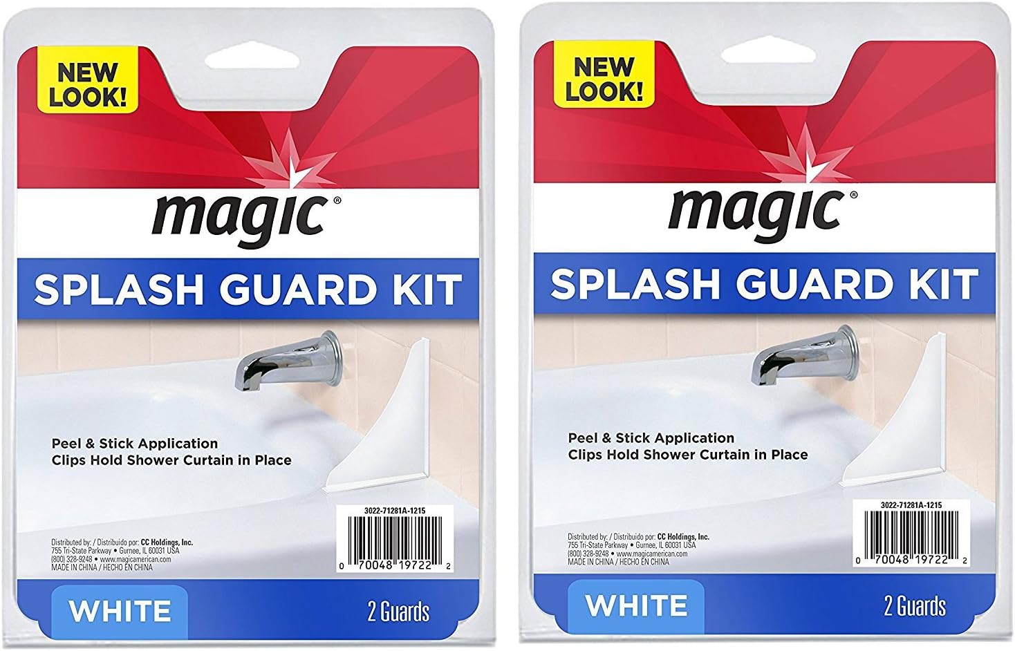 Amazon.com: MAGIC Splash Guard Kit - Prevent Water from Splashing Out ...