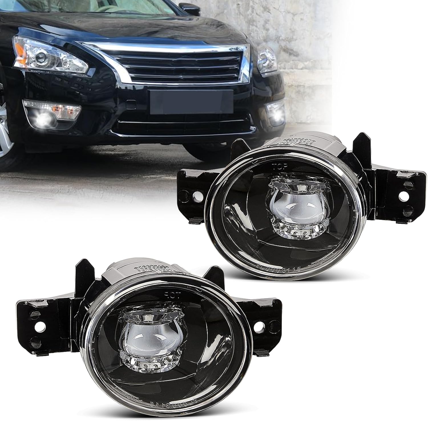 Amazon.com: SPIEGEER Fog Lights for 2007-2018 Nissan Altima,2007-2014 ...