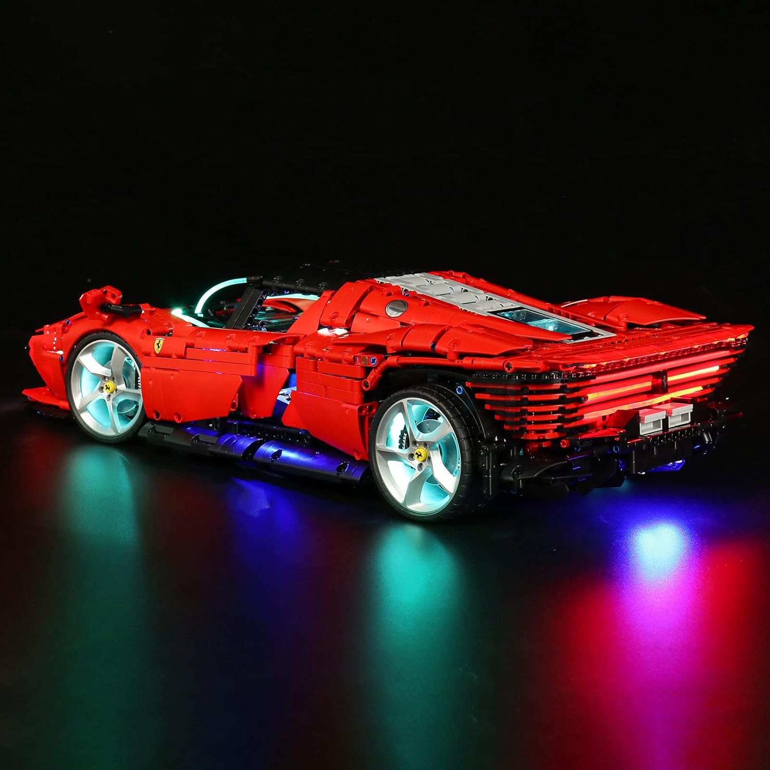 BrickBling LED Lighting Kit for Lego Ferrari Daytona SP3 (Model 42143 ...