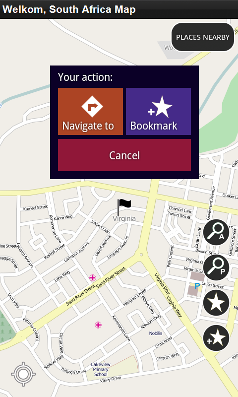 Welkom, South Africa - Offline Map:Amazon.com:Appstore for Android