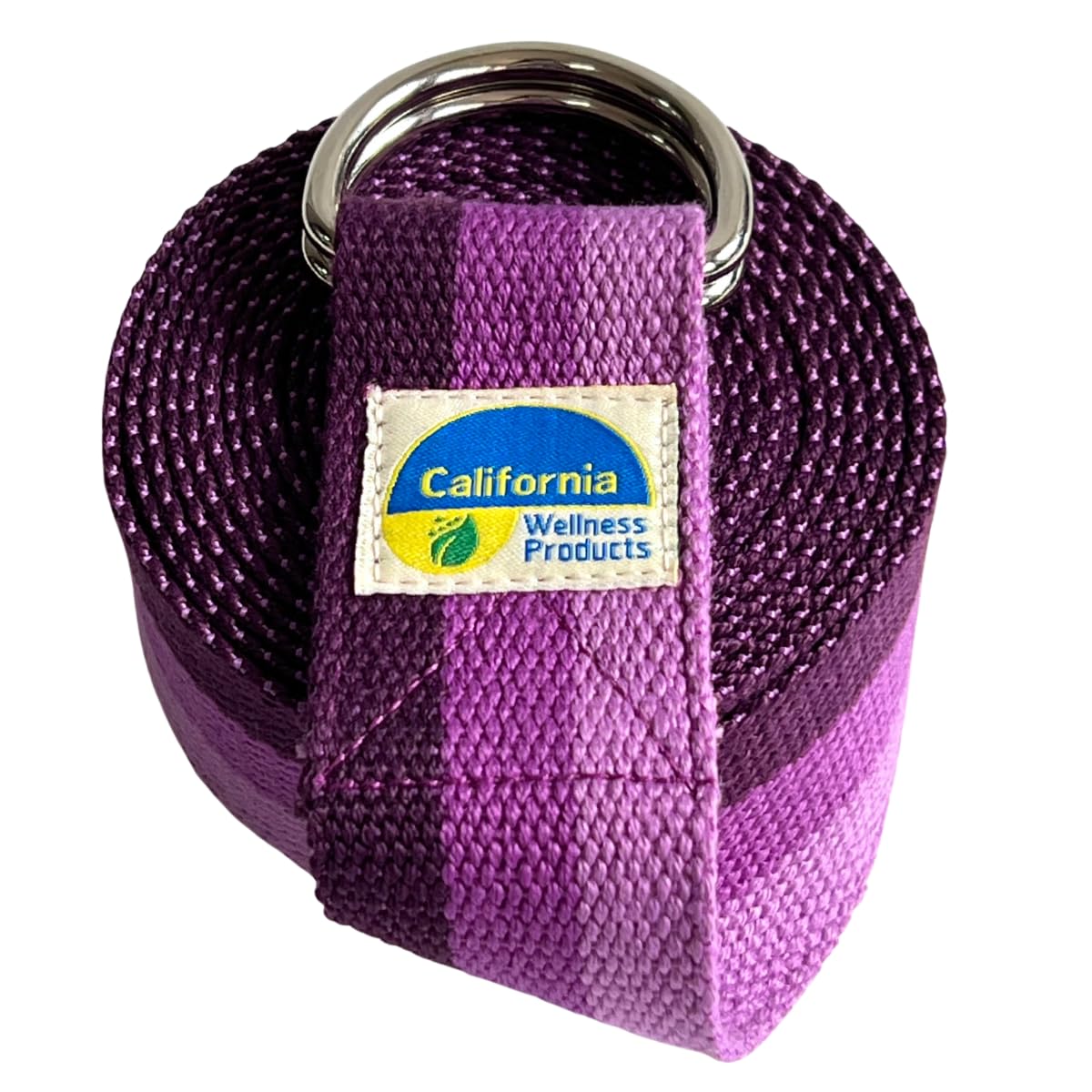California Wellness Products Yoga Strap (10ft x 1.5in) - Yoga Belt with ...
