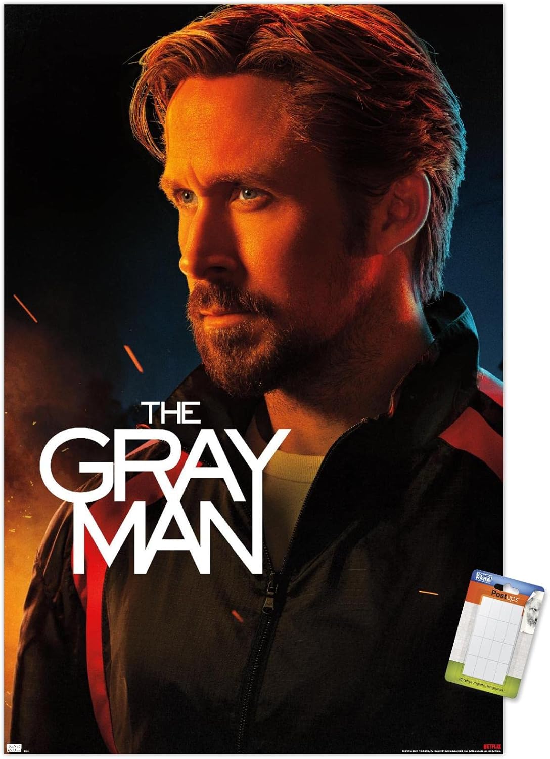 Amazon.com: Trends International Netflix The Gray Man - One Sheet Wall ...