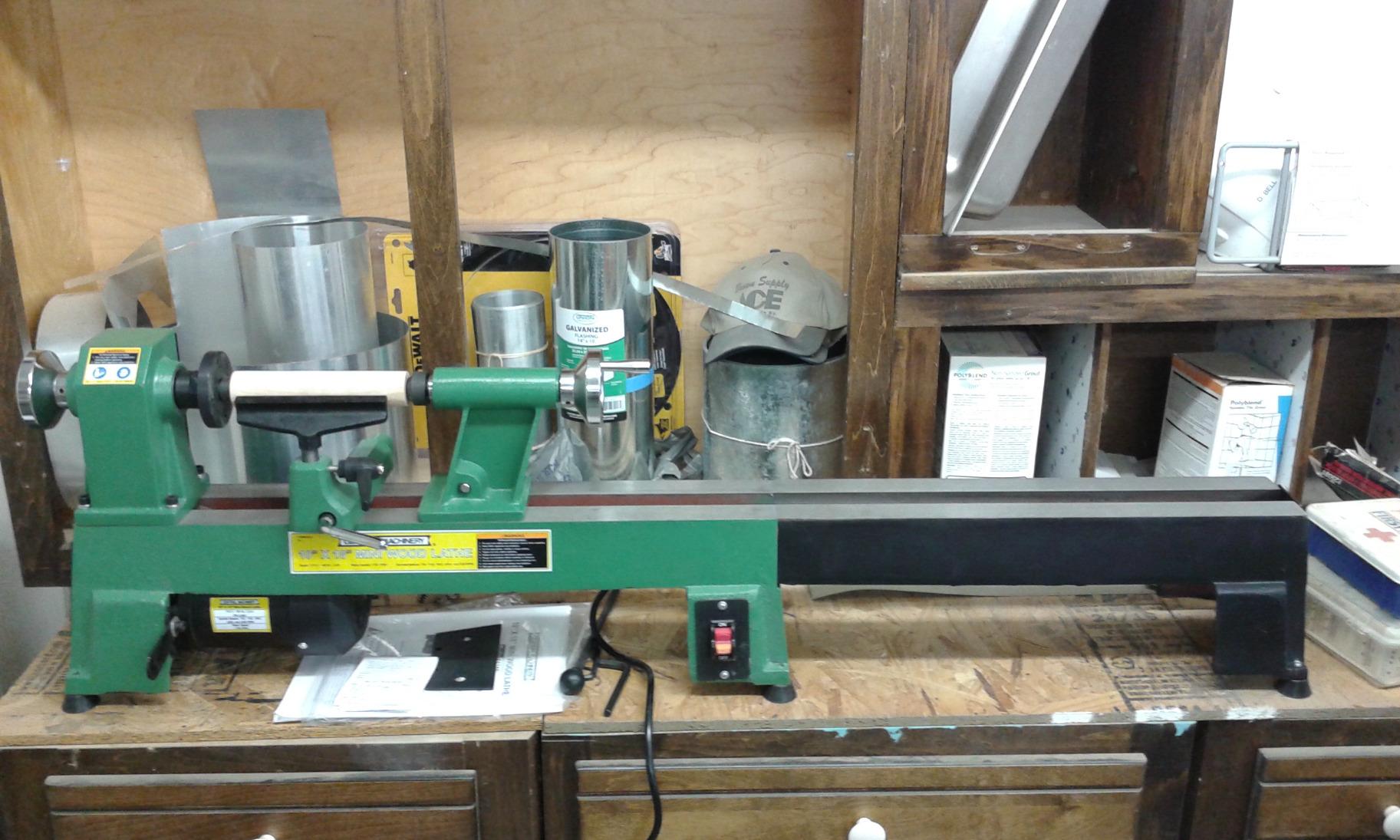 Bed Extension for Excelsior Mini Lathe MC-1018 - Wood Turning Lathe ...