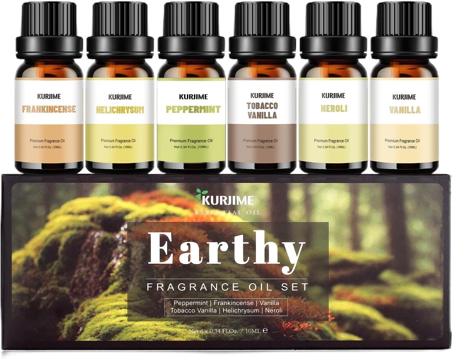 Amazon.com: Essential Oils Set, Earthy Scents Fragrance Oil ...
