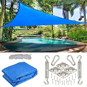 Amazon.com : Garden Pond Sun Shade Sail, Waterproof Sunscreen Patio ...