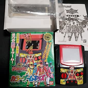 Amazon.co.jp: Mahou Sentai Maji Ranger Color Game Kids Game Watch ...