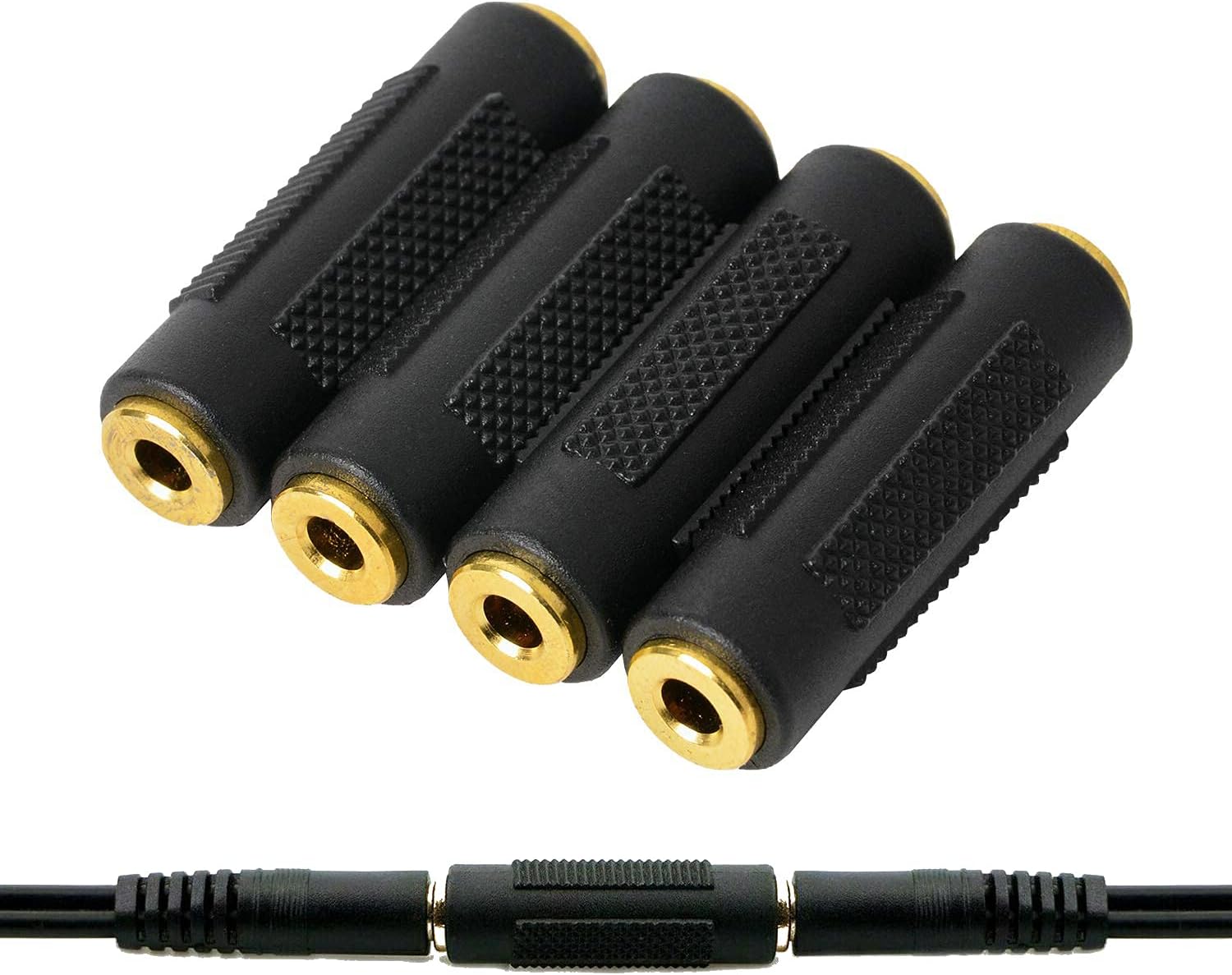 Amazon.com: 3.5mm Female to Female Stereo Coupler Plug : Electronics