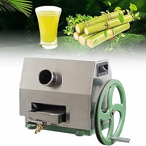 Stainless Steel Sugar Cane Ginger Press Juicer Machine - Manual Three ...