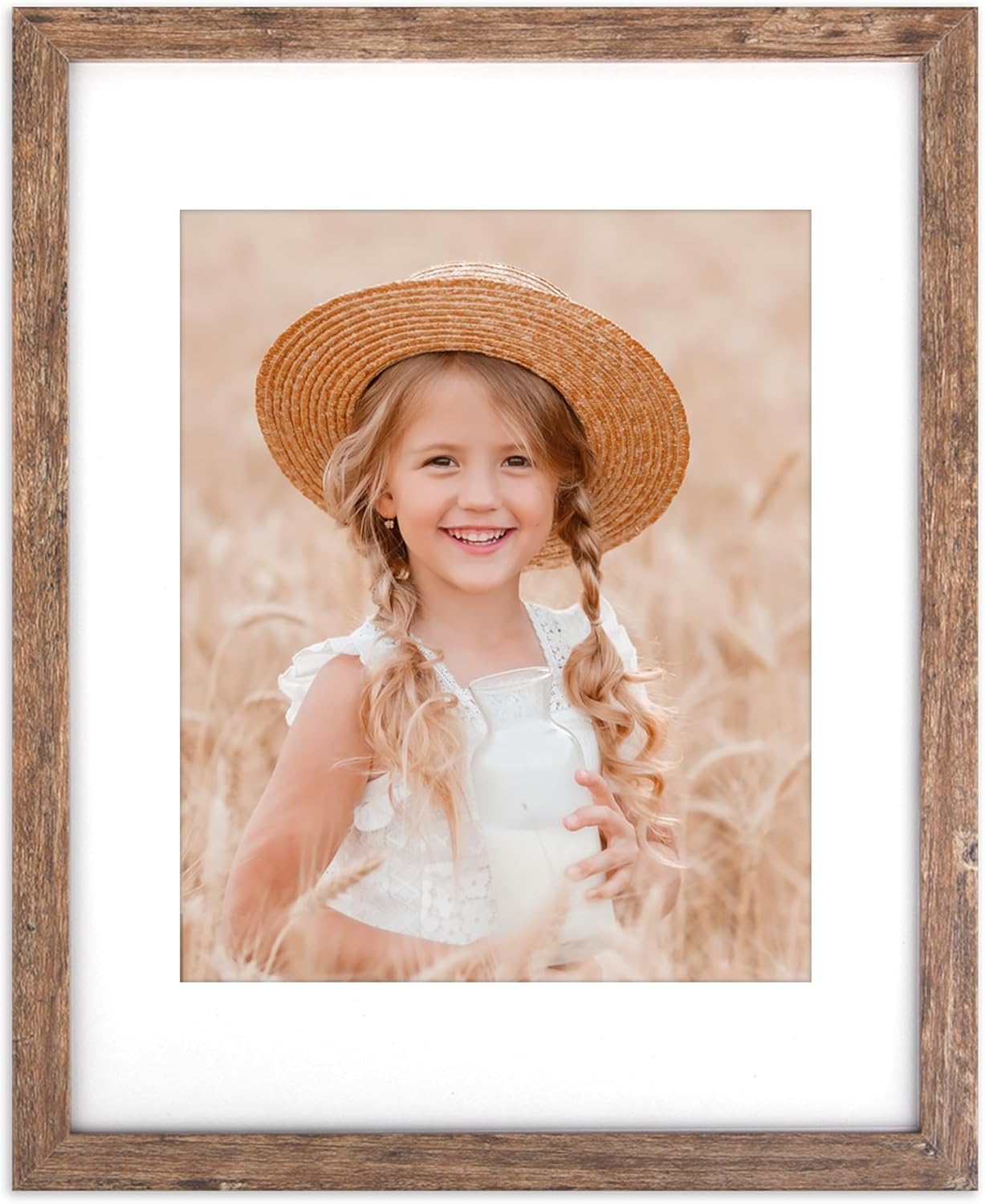 Amazon.com - ORIVAN 11x14 Square Picture Frame Display Picture 8x10 ...