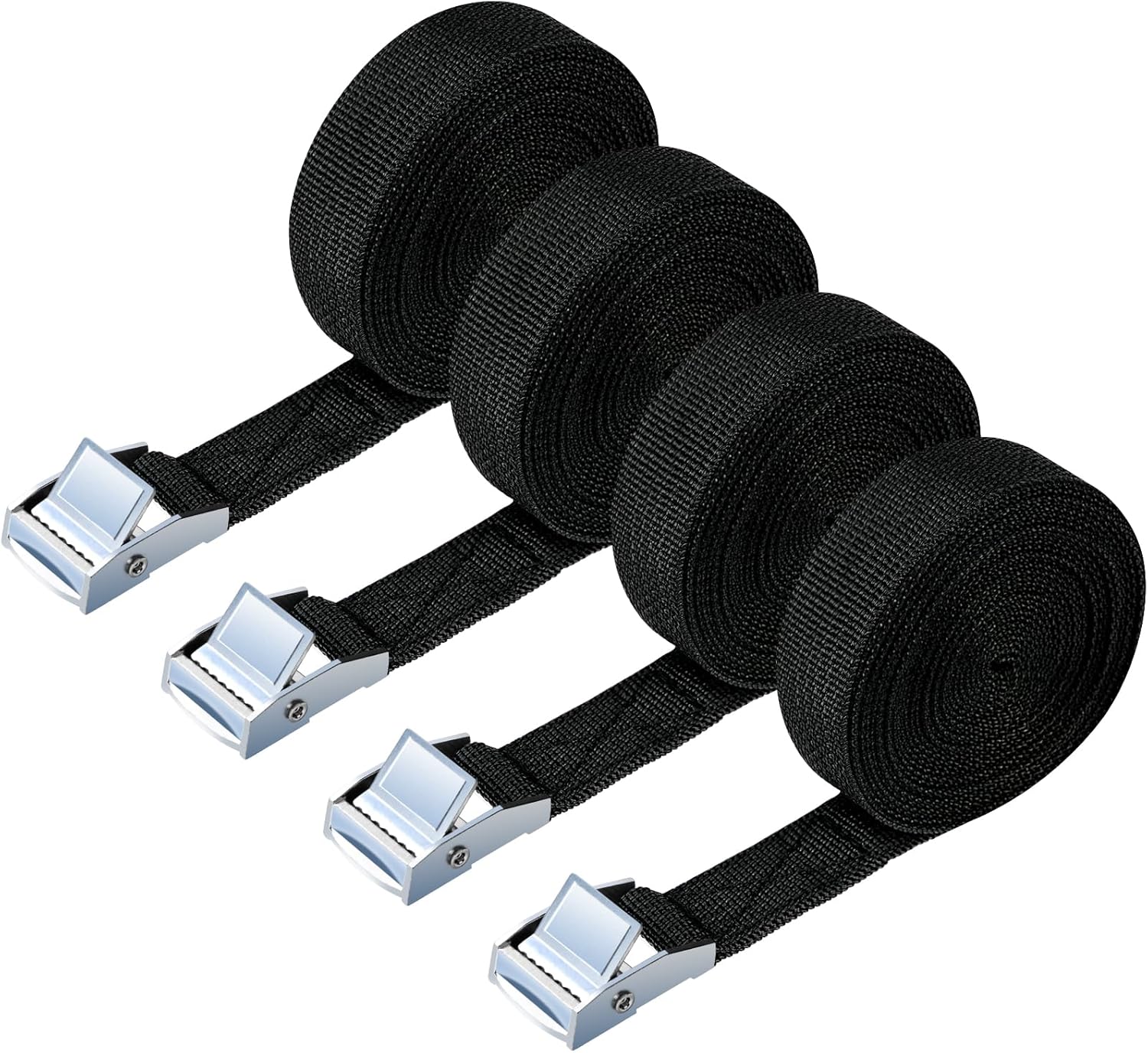 Webbing Strap LIVEST 4/5M Quick Release Cam Buckle Cargo Strap Tie Down ...