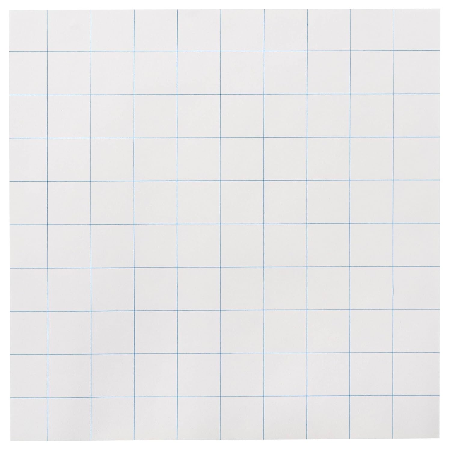 School Smart Three Hole Punched Graph Paper with 1 inch Rule - 10 x 10 ...