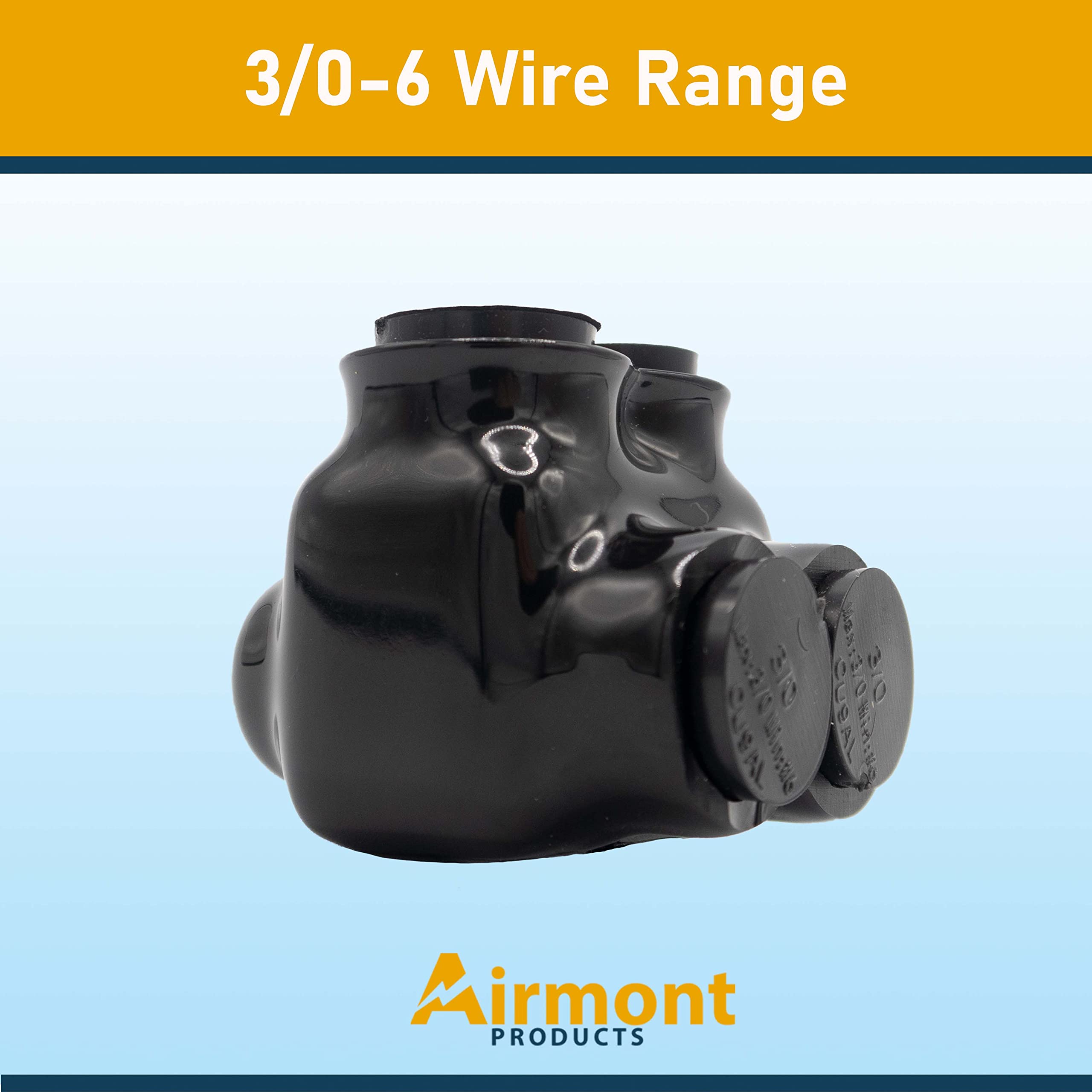 Snapklik.com : AP-10305 Black Insulated Splice Connector, Wire Range 3/ ...