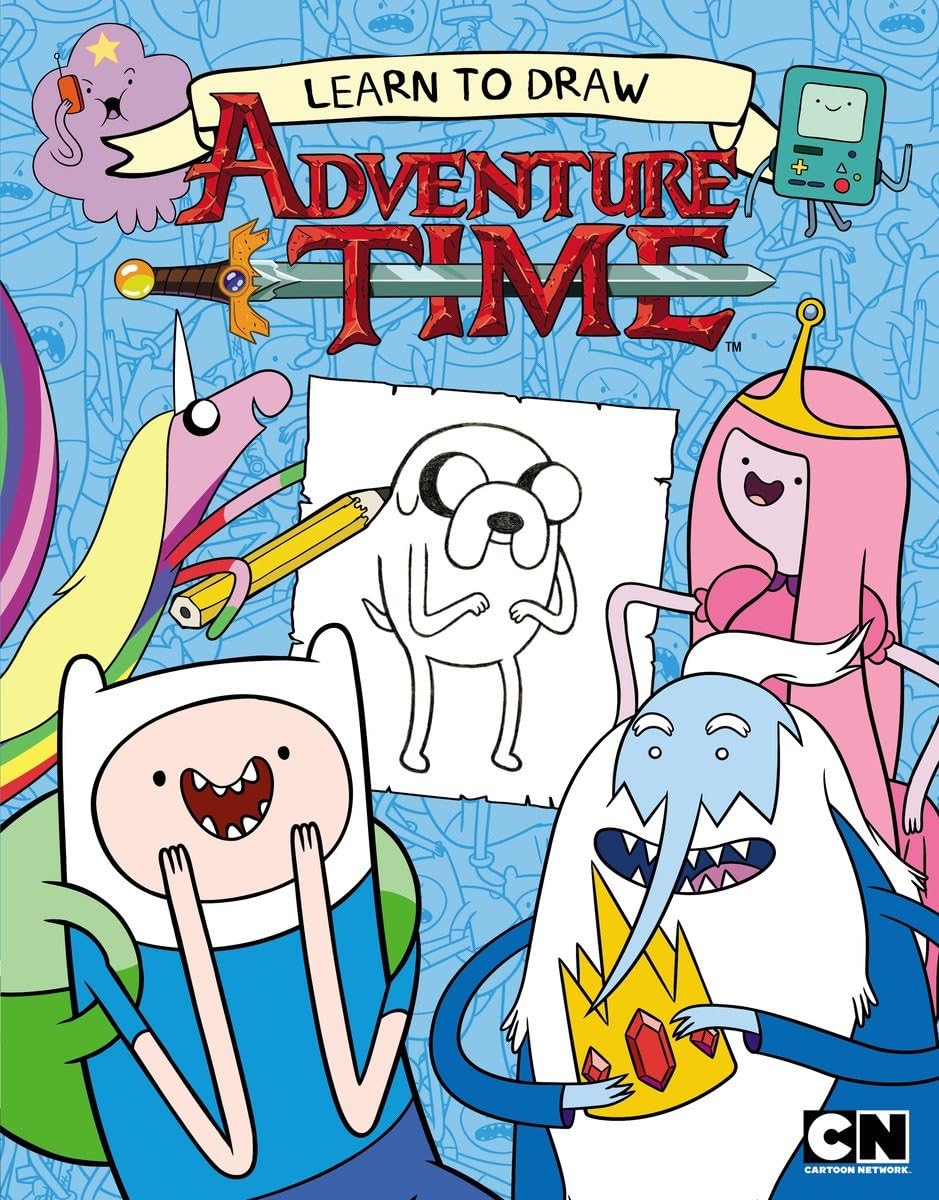 Learn to Draw Adventure Time: Cartoon Networks Books: 9780843182804 ...