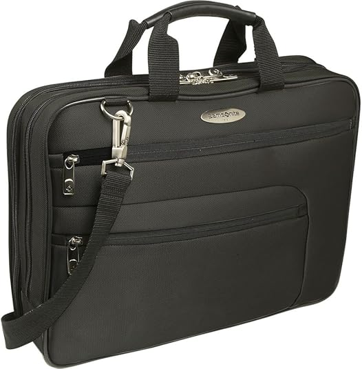 Amazon.com: Samsonite Polyester Portfolio,Black,One Size : Office Products