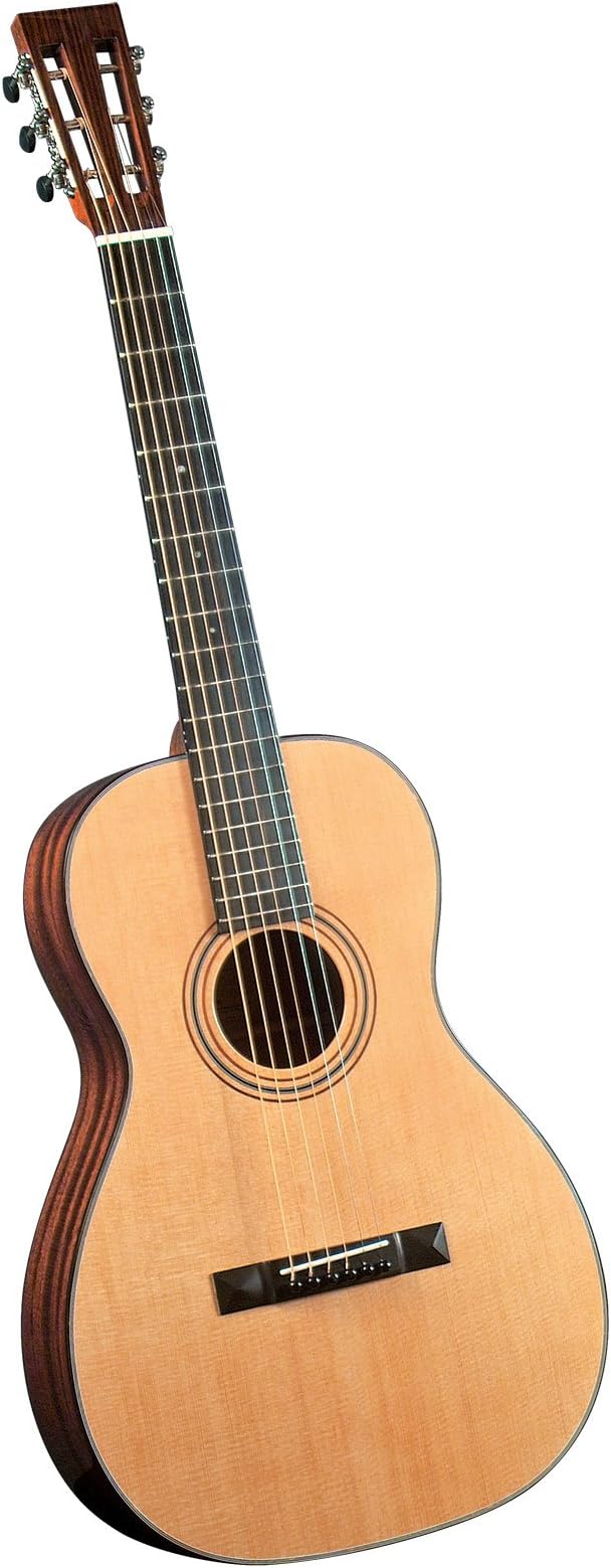Amazon.com: Kala Cedar Top Parlor Guitar Natural : Musical Instruments
