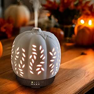 Earnest Living Essential Oil Diffuser Ceramic Diffuser for Halloween ...