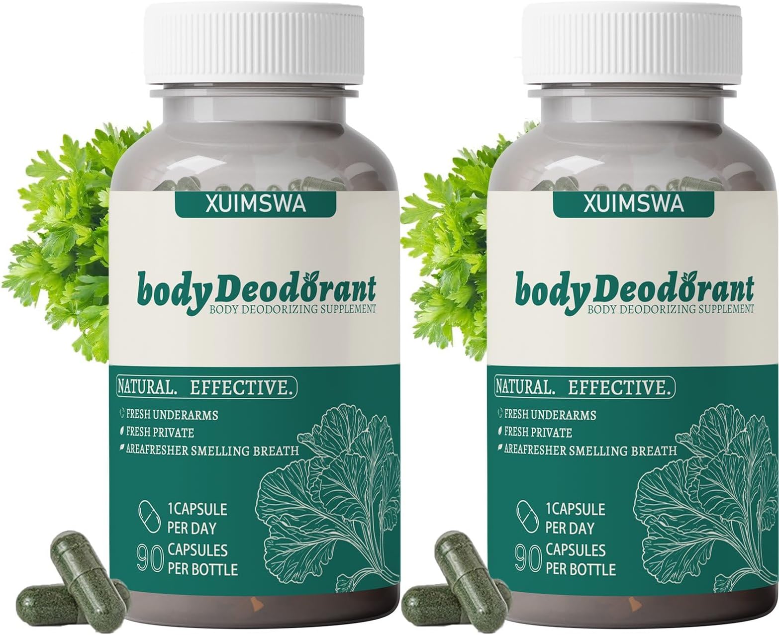 Amazon.com : Natural Body Deodorizing Capsules - Comprehensive ...