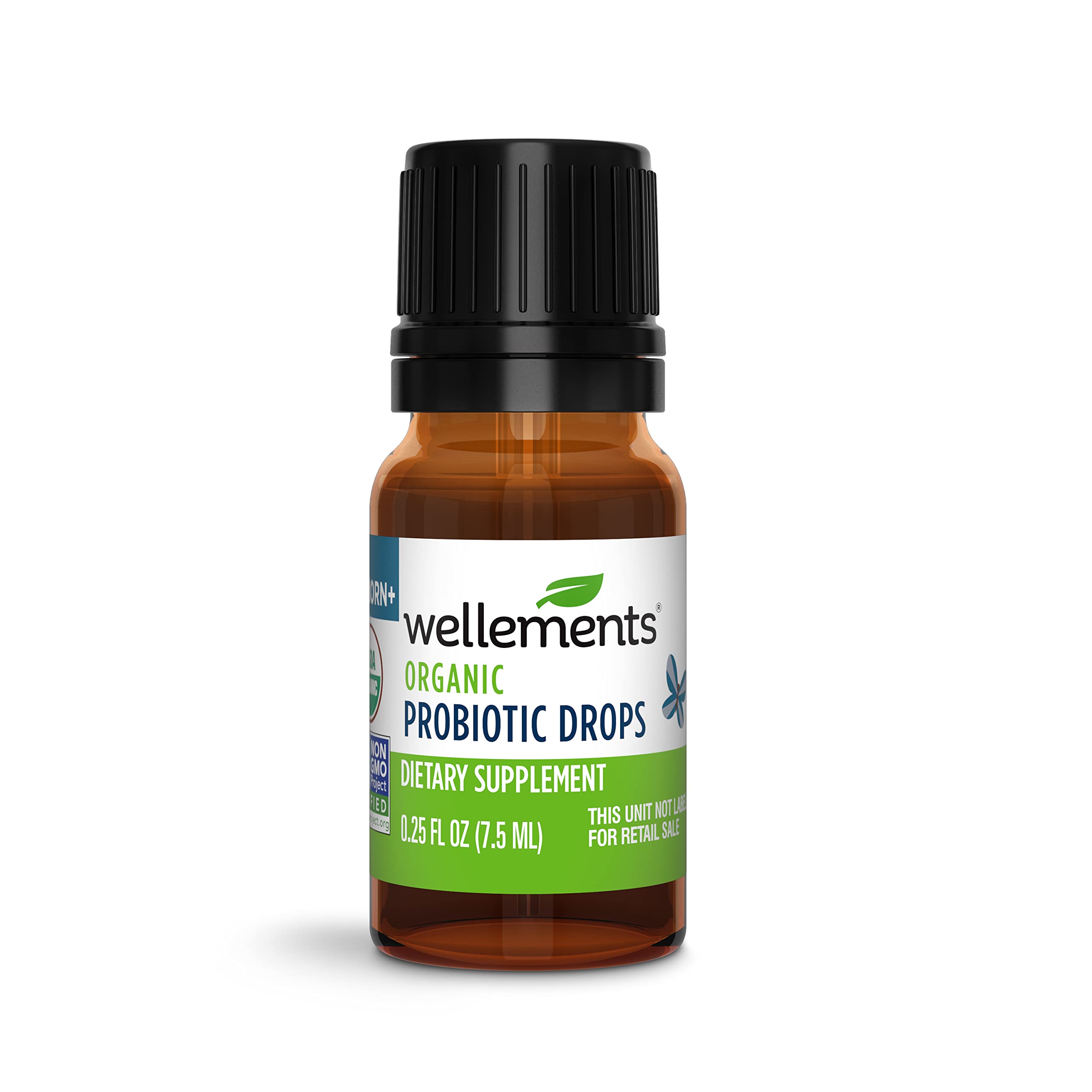 Snapklik.com : Wellements Organic Baby Probiotic Drops (0.25 Fl Oz ...