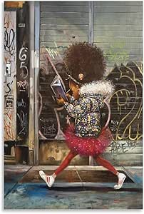 Amazon.com: Frank Morrison Art Prints The Black by Frank Morrison Wall ...