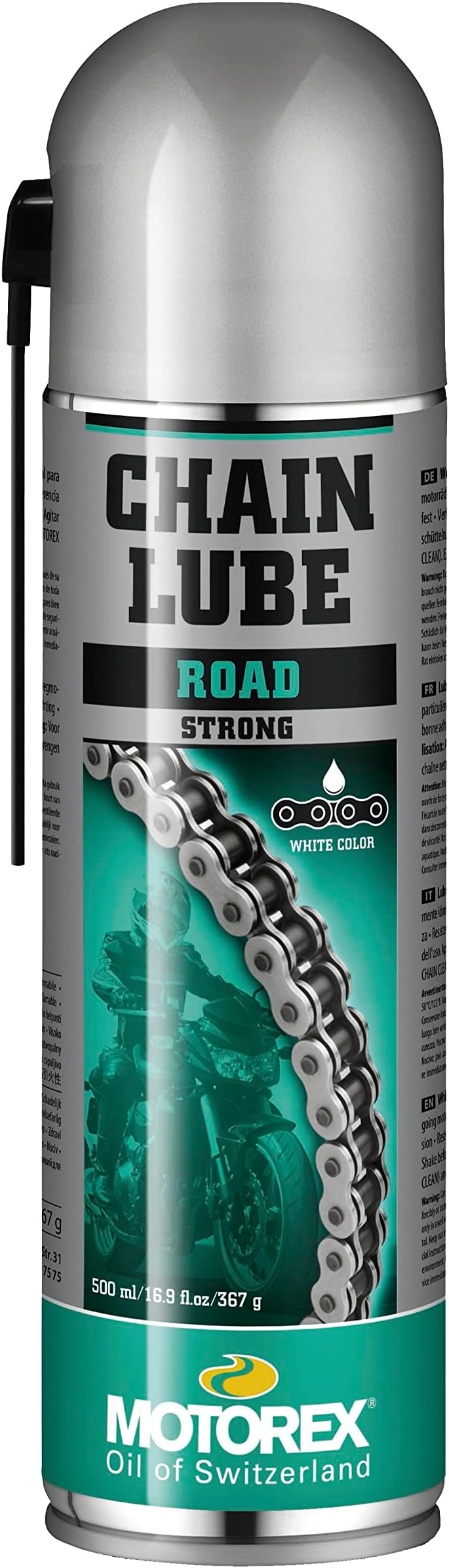 Motorex Off-Road Chain Lube Synthetic Chain Lube Spray 500 ml : Amazon ...