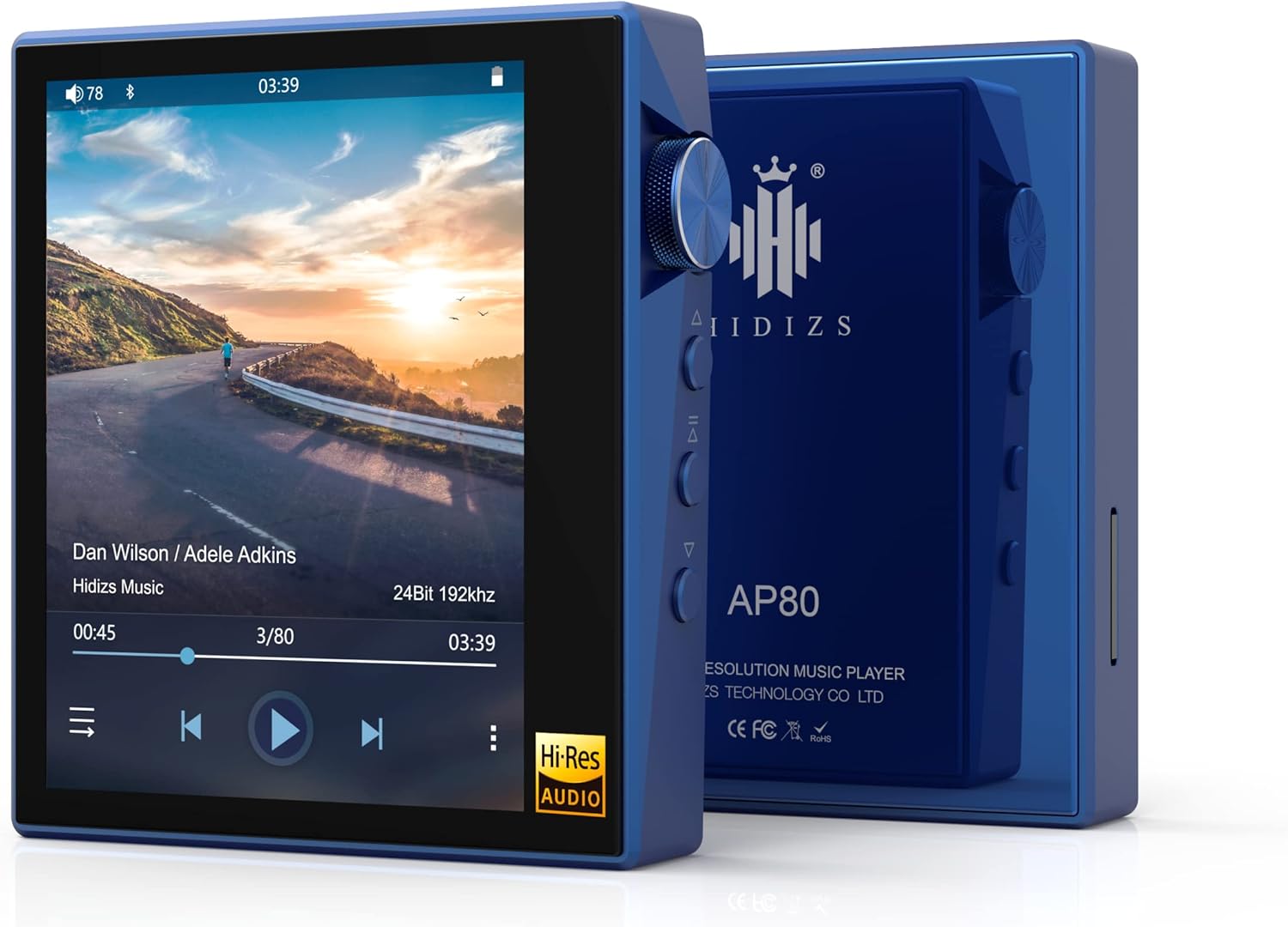 HIDIZS AP80 Reproductor de MP3 Hi-Fi sin pérdidas con Bluetooth ...