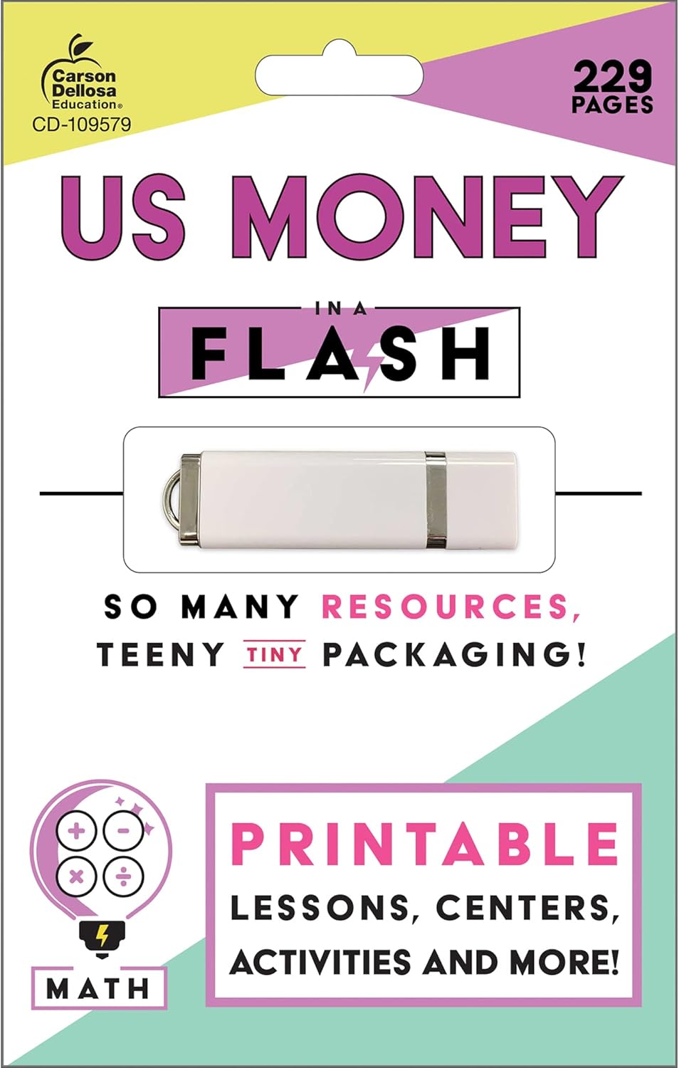 Amazon.com: In A Flash US Money Instructional Resources—Flash Drive ...