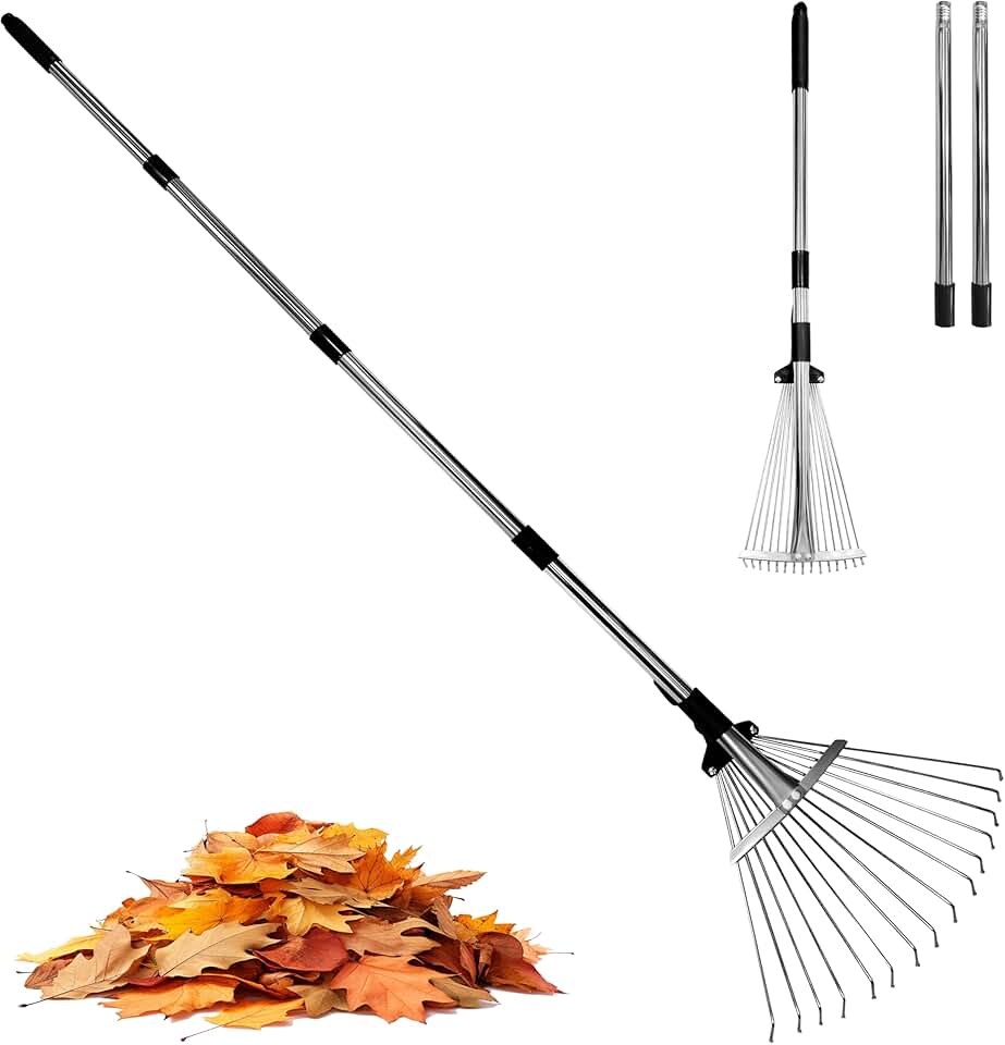 Amazon.com: Rakes - Rakes / Gardening Hand Tools: Patio, Lawn & Garden