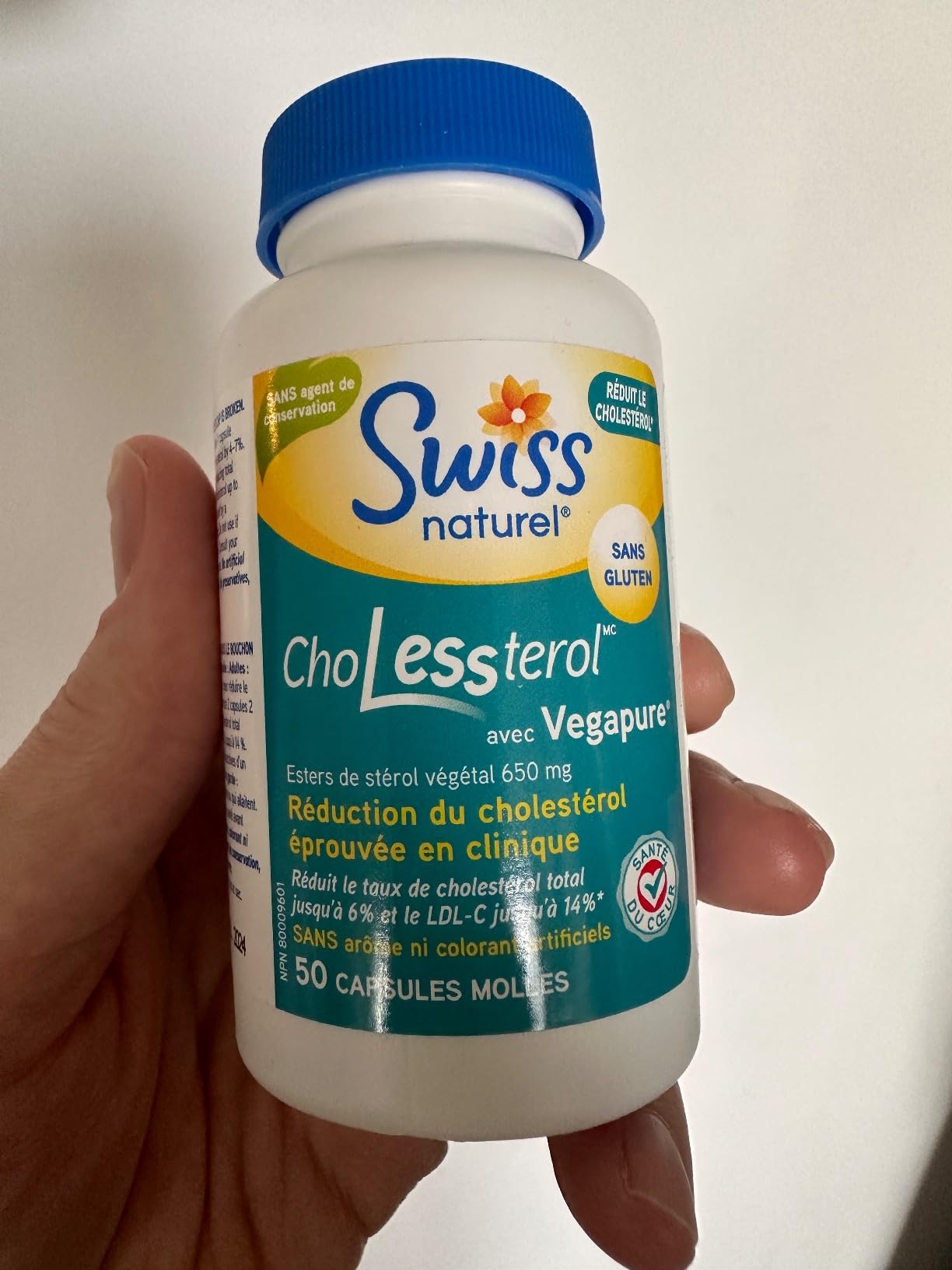 Swiss Natural ChoLessterol with Vegapure | Clinically Proven to Lower ...