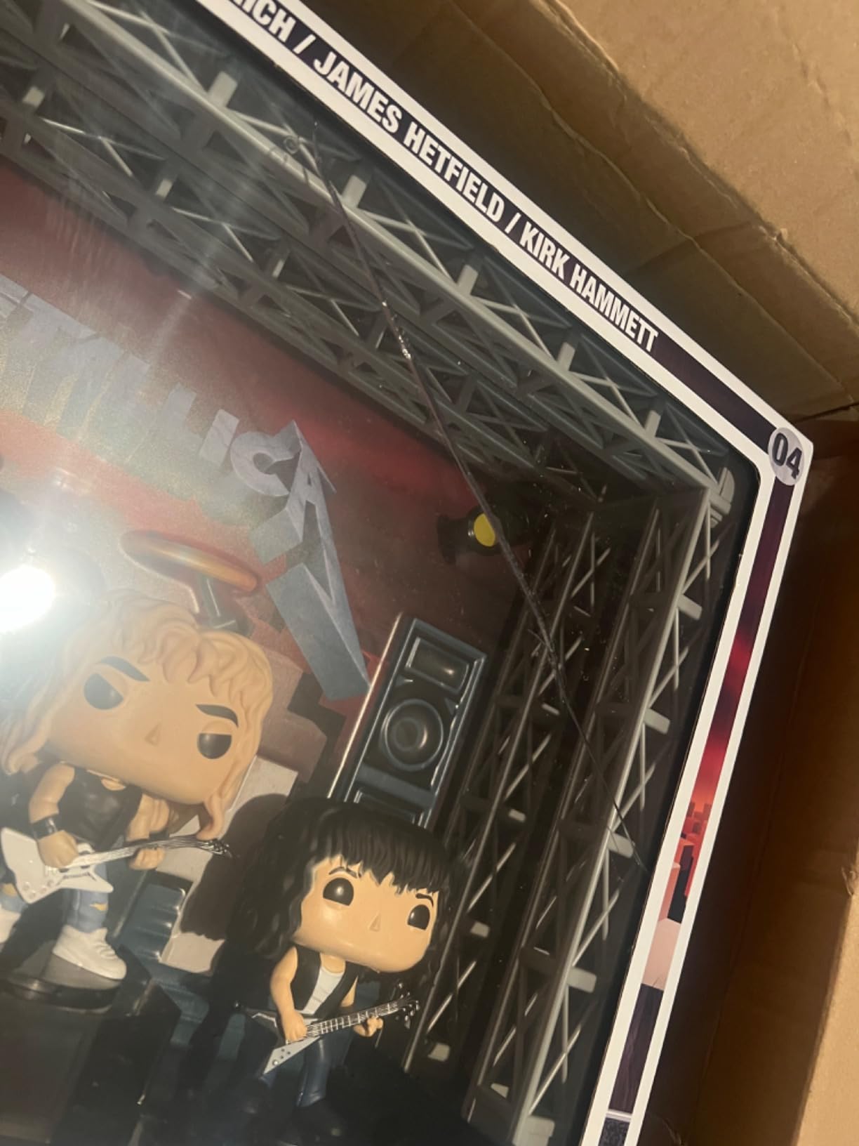 Metallica Master Of Puppets Tour 1986 Moment Deluxe Funko POP! Vinyl 4 ...