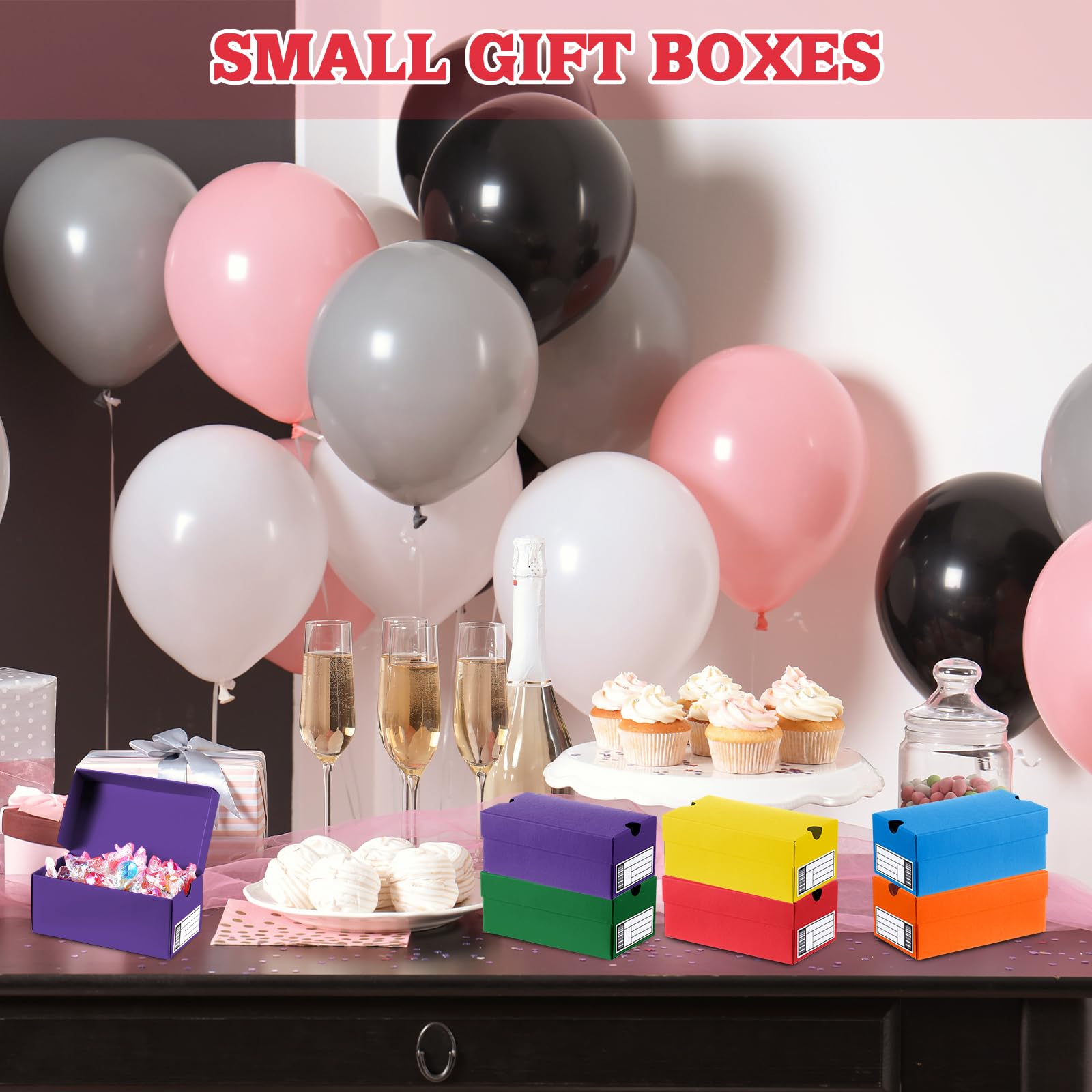 Snapklik.com : Fullhawl 12 Sets Mini Shoe Gifts Boxes For Party Favors ...