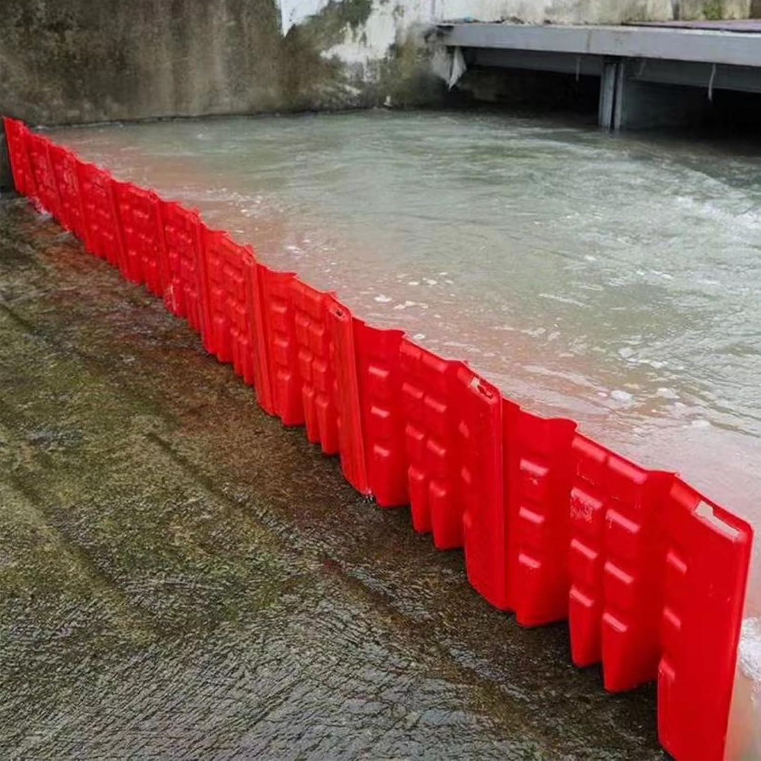Amazon.com: L-Shaped Flood Prevention Barrier, ABS Emergency Block ...