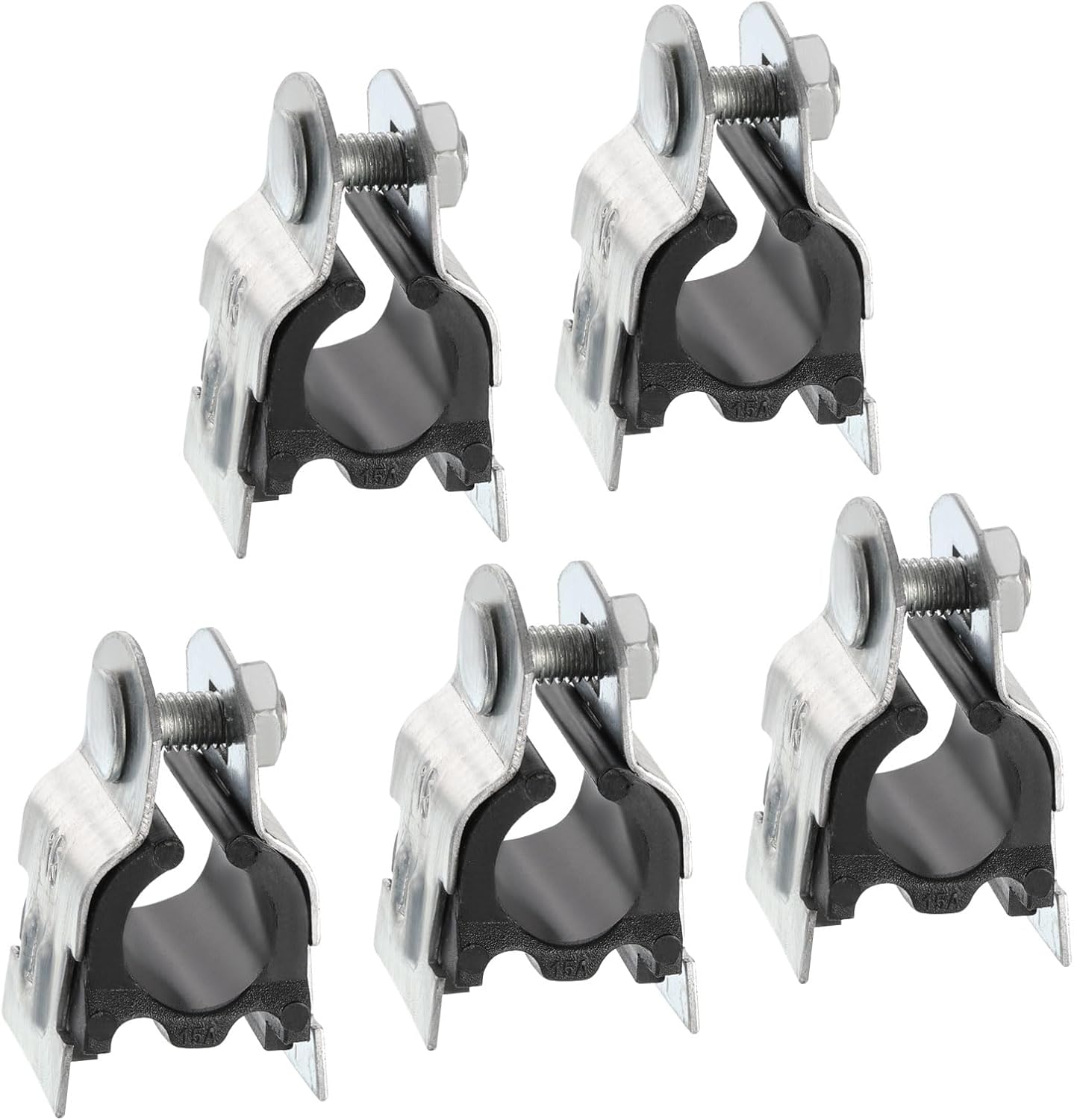 uxcell Rubber Cushion Strut Clamp 5Pcs 13/16" Cushioned Clamp Strut ...