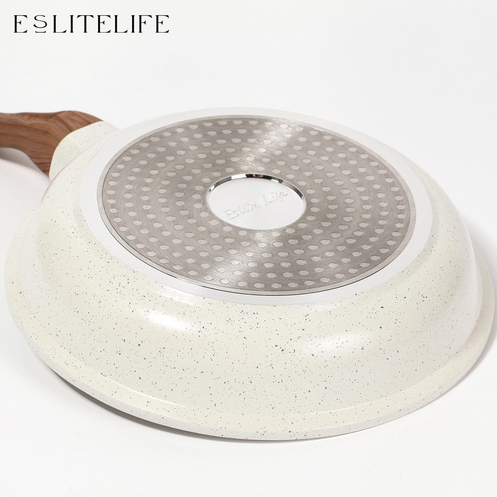 ESLITE LIFE Frying Pan Set Nonstick Skillet Set Egg Omelette Pans ...