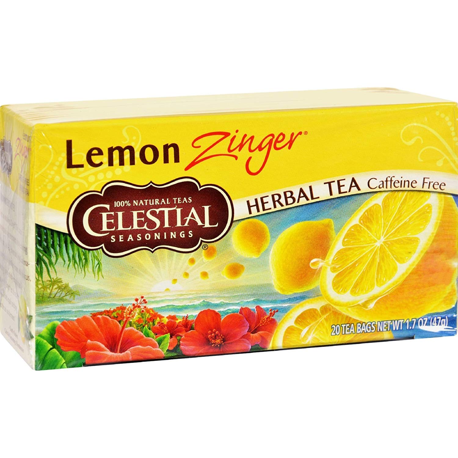 Amazon.com : Celestial Seasonings Tea Lemon Zinger (Pack of 2 ...