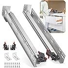 Pair of DTC 21" (533.5mm) Undermount Drawer Slides for 5/8”(16mm) Thick ...