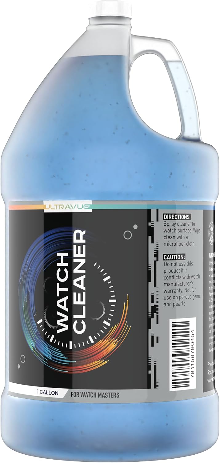 Amazon.com: ULTRAVUE Watch Cleaning Solution - Cleans All Watches and ...