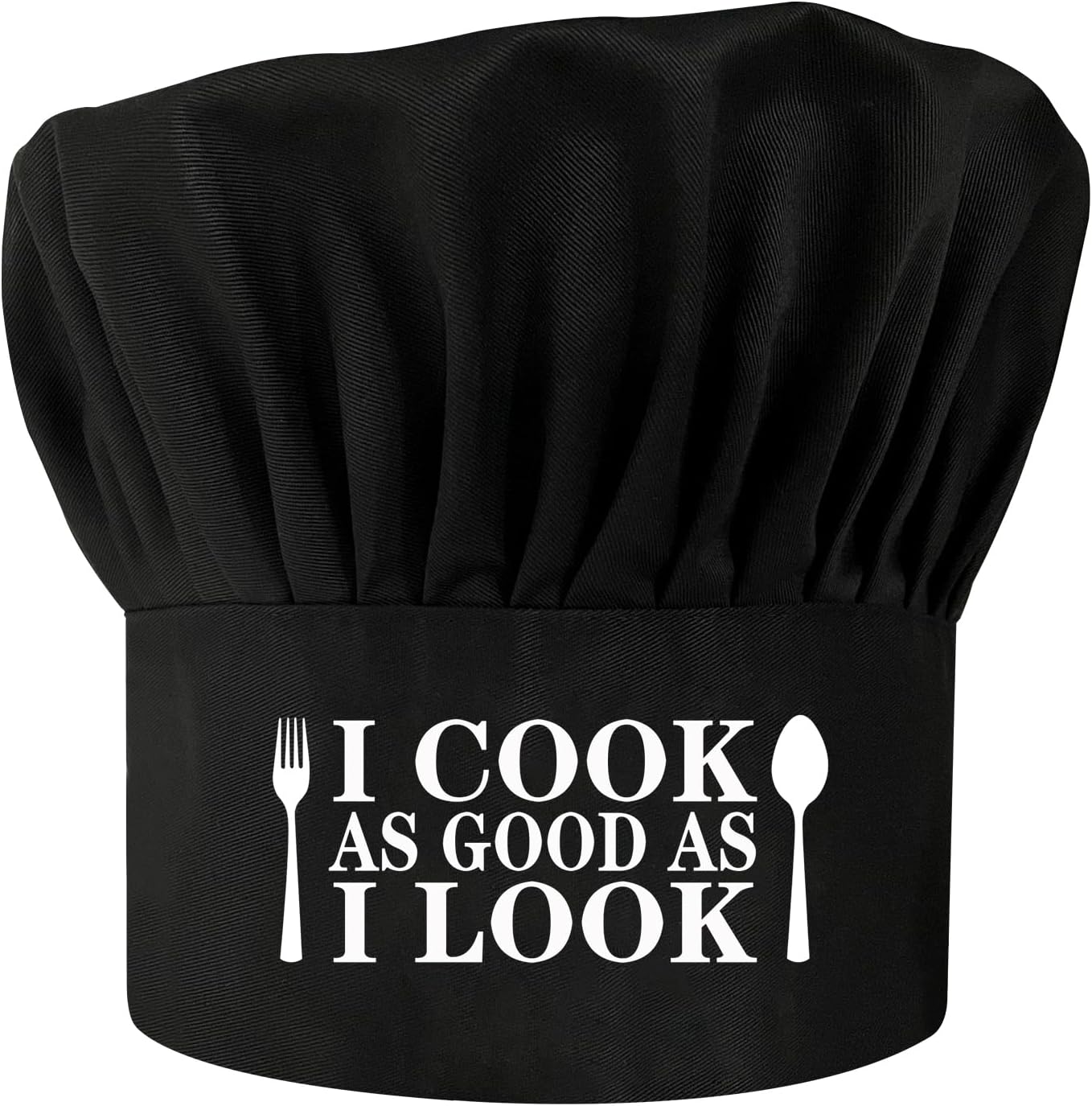 Amazon.com: I Cook As Good As I Look,Funny Chef Hat,Adjustable Kitchen ...
