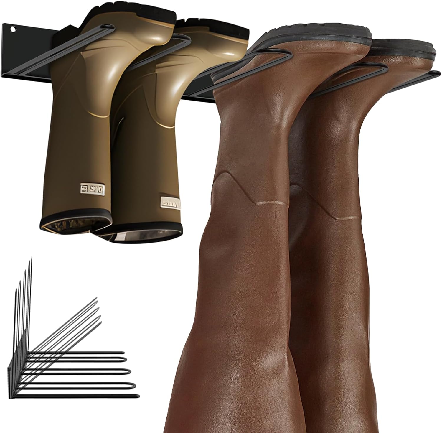 Amazon.com: [Patent] Gyykzz Foldable Wader Hangers Boot Rack Wall ...