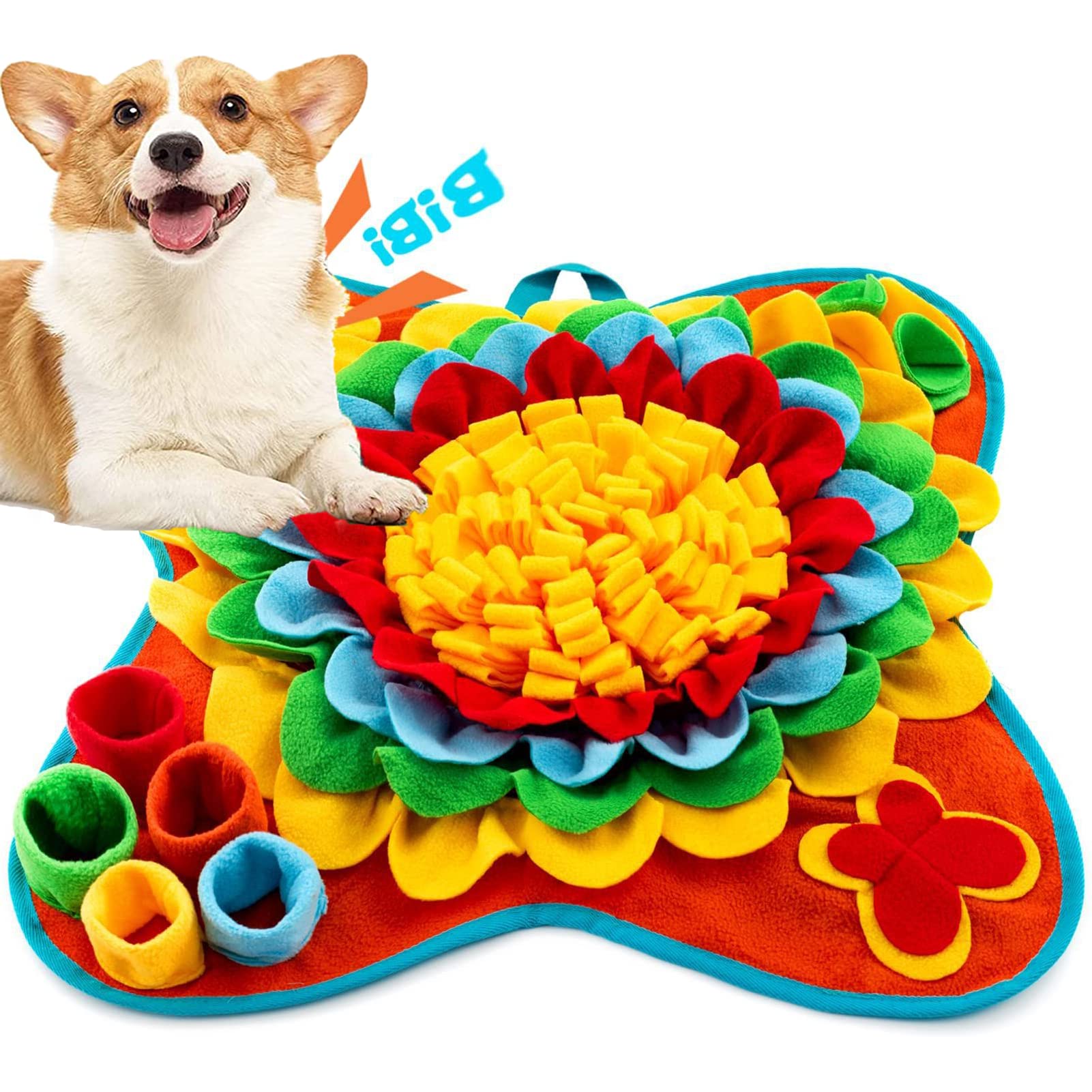 Snuffle Mat for Dogs,Interactive Dog Puzzle Toys for Training and ...