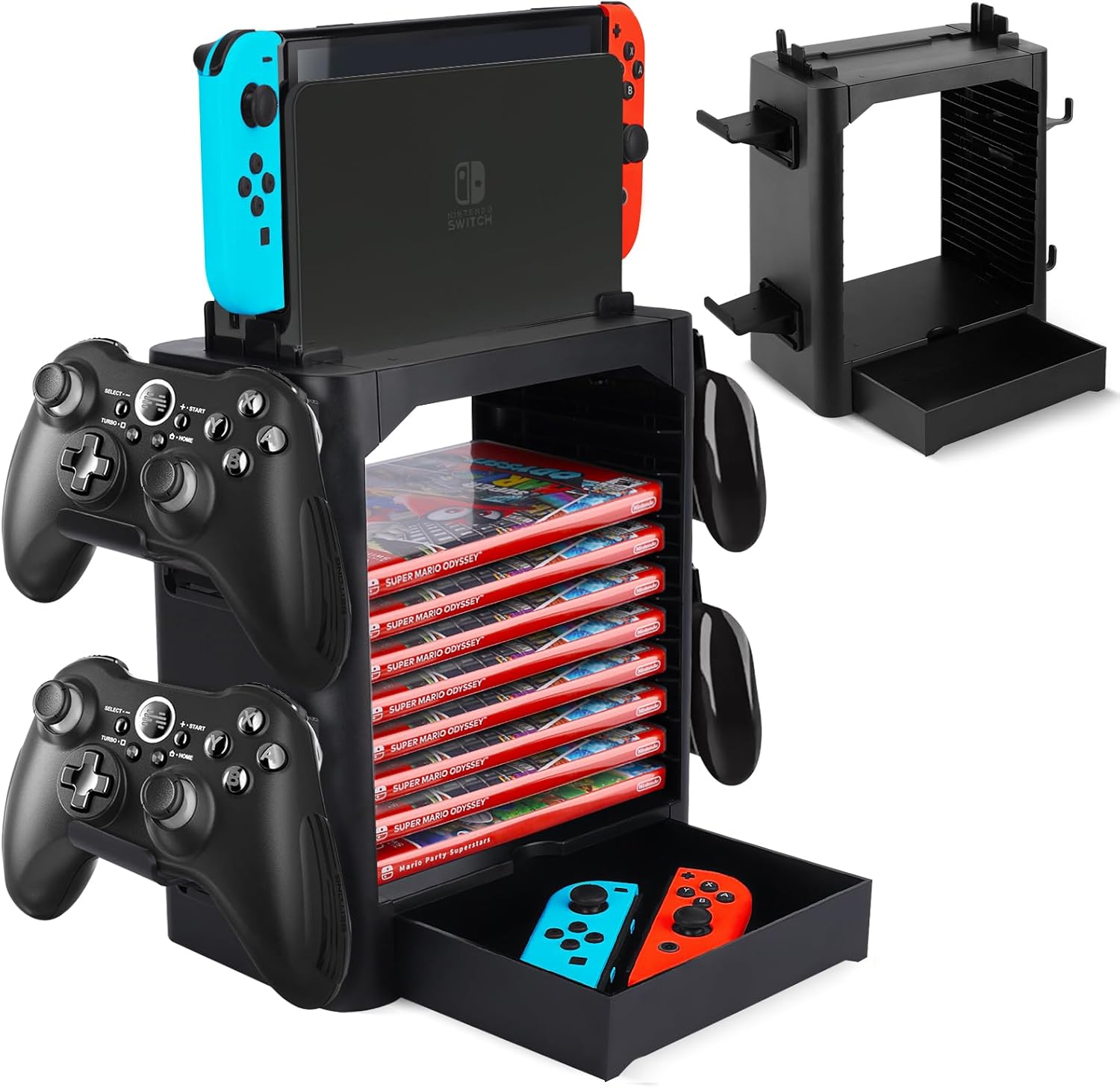 SIKEMAY Game Storage Tower Station for Nintendo Switch - Game Holder ...