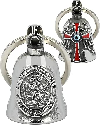 Amazon.com: Gremlin Bells for Motorcycles: Cross Angel with St ...