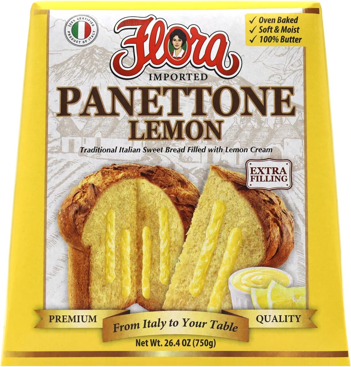 Amazon.com: Panettone Lemon : Grocery & Gourmet Food