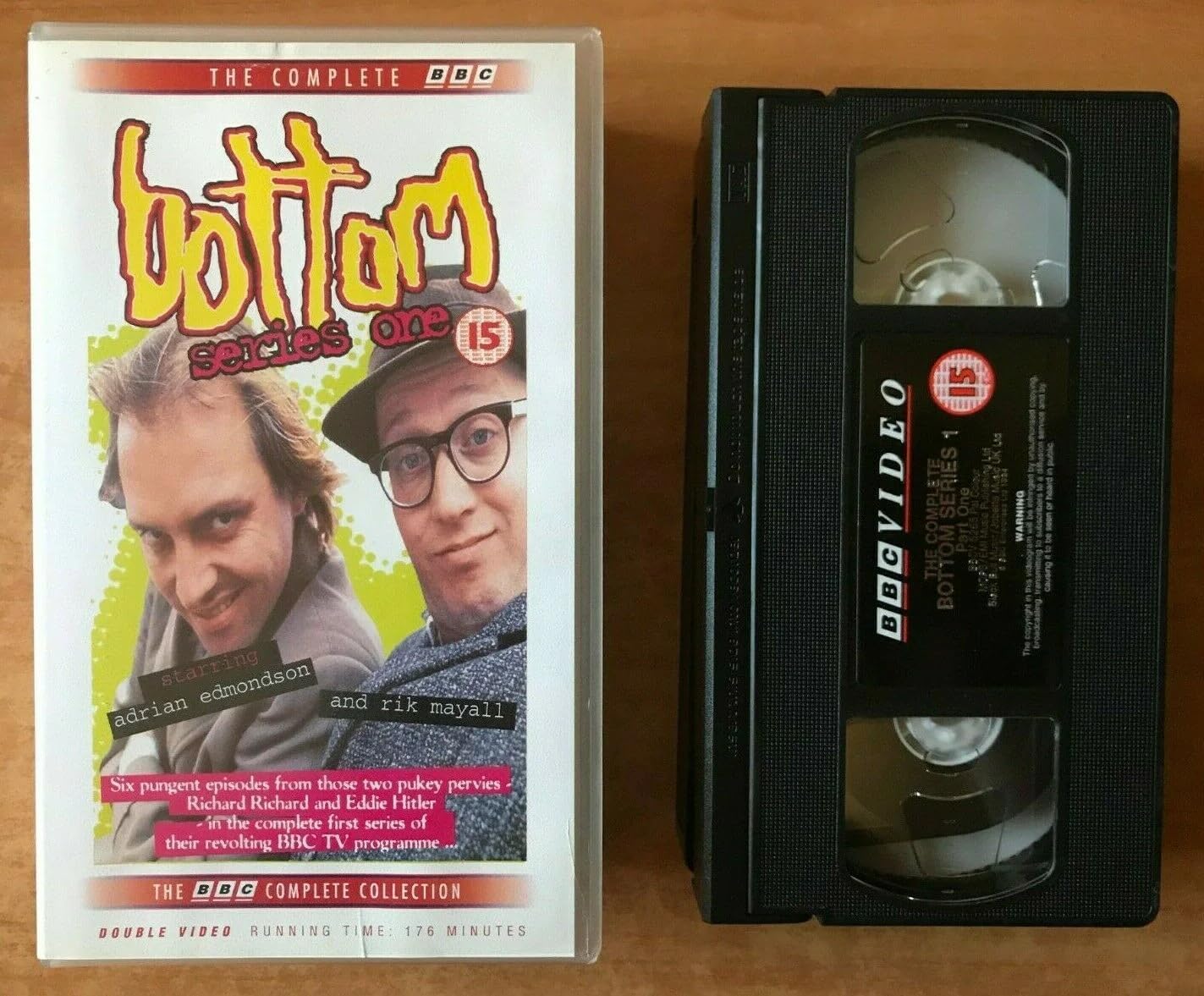 Bottom: The Complete Bottom - Series 1 [VHS] : Rik Mayall, Adrian ...