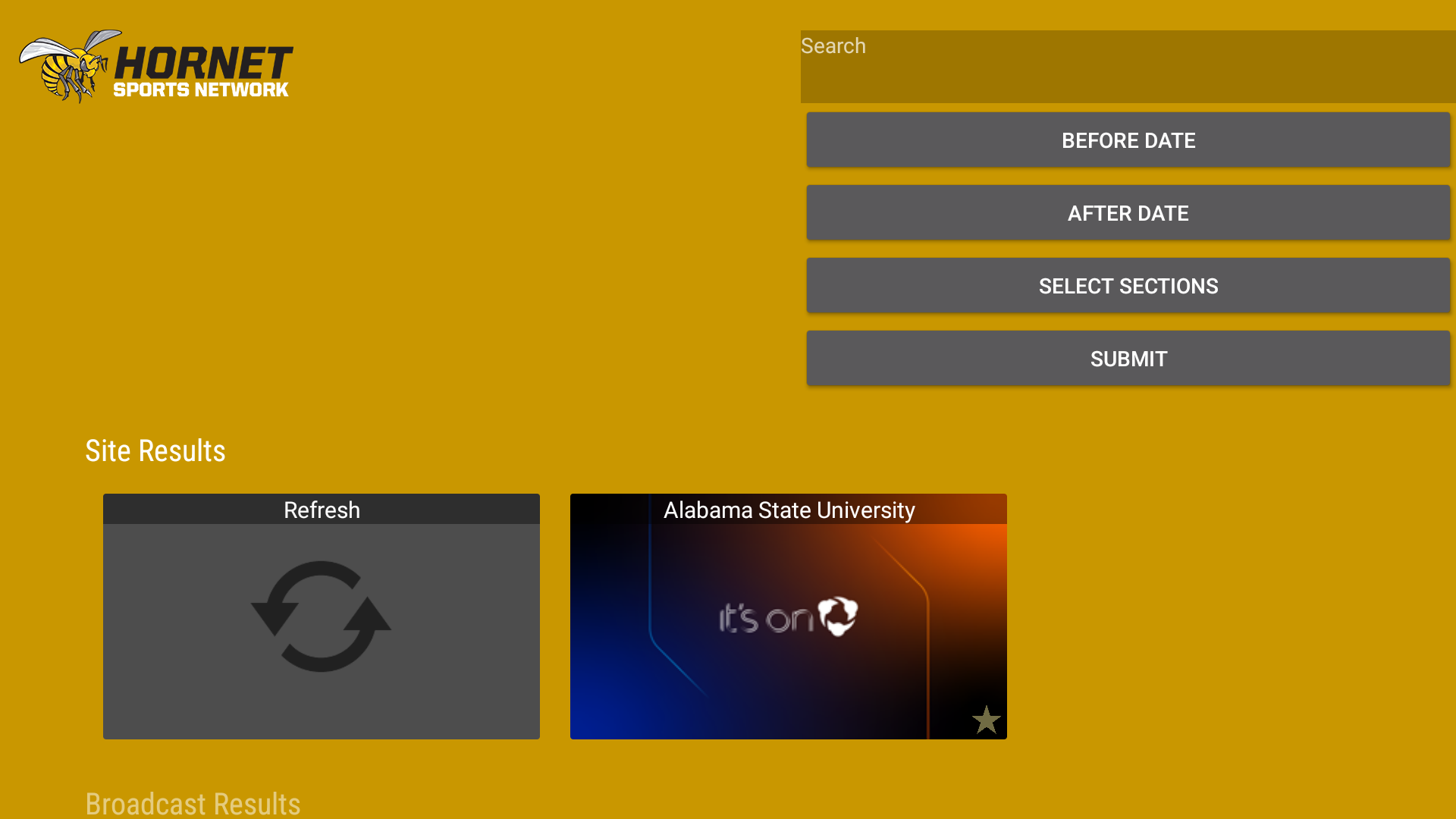 Hornet Sports Network - App on Amazon Appstore