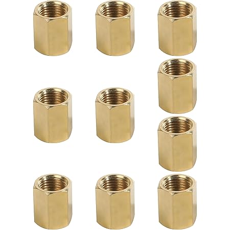 Amazon.com: YAKEFLY 10PCS Brake Line Unions,7/16-24 Threads,3/8" - 24 ...