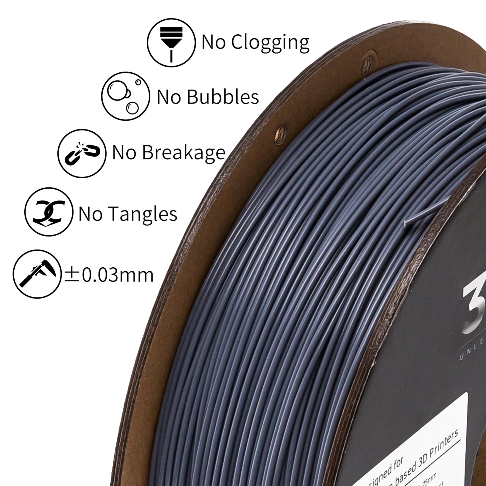 Snapklik.com : INLAND Micro Center PLA+ 3D Printing Filament 1.75mm ...