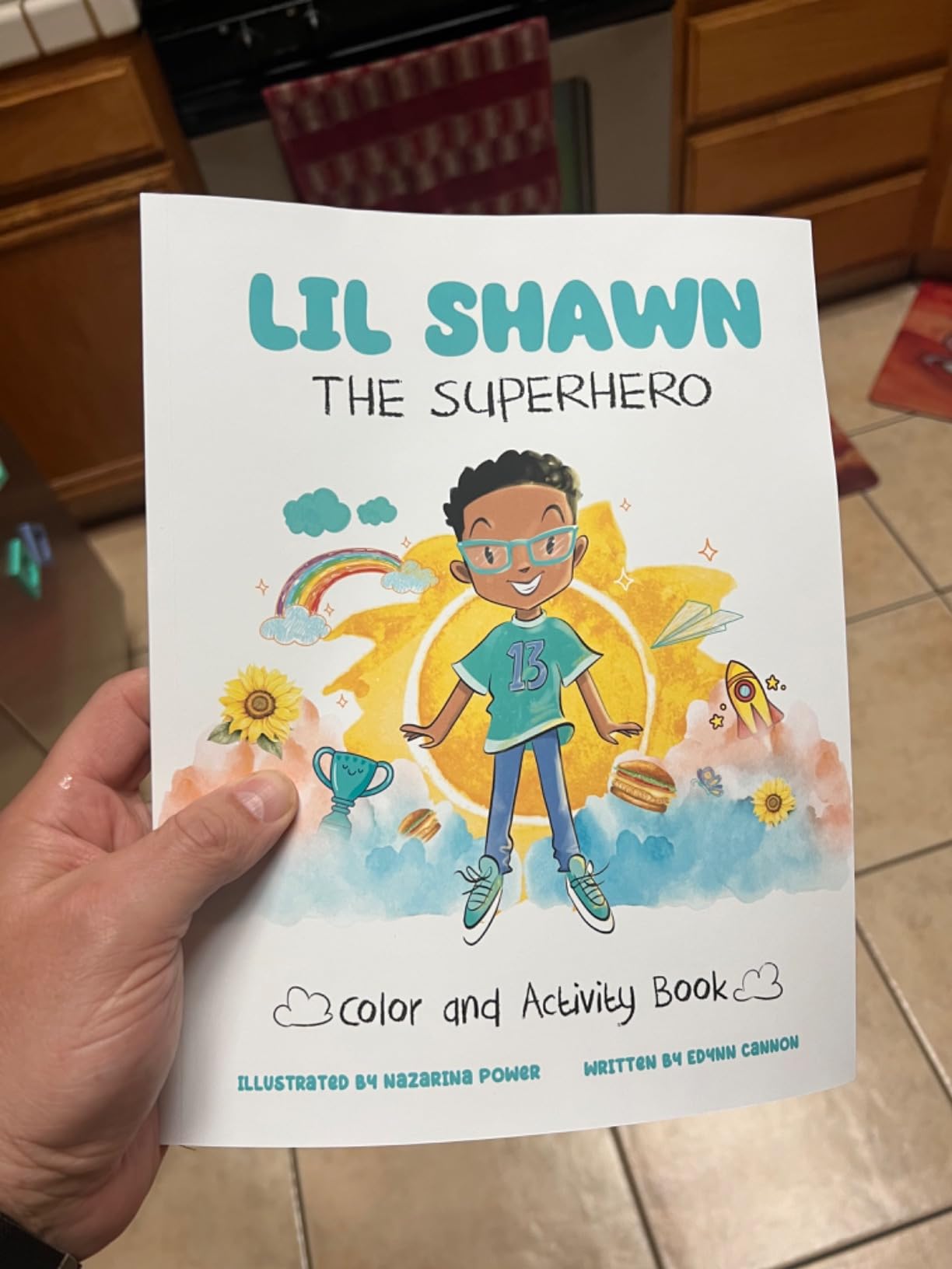 Amazon.com: Lil Shawn: The Superhero-Color & Activity Book ...