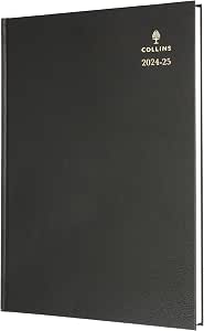 Collins Standard Desk Mid Year Diary Planner A4 Day A Page Academic ...