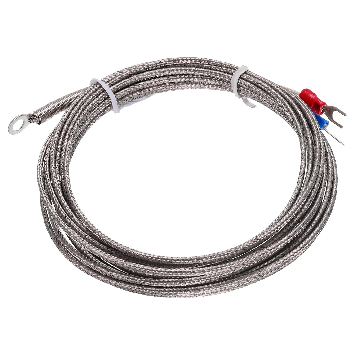 MECCANIXITY K Type Thermocouple Temperature Sensor PT100 5mm Ring High ...