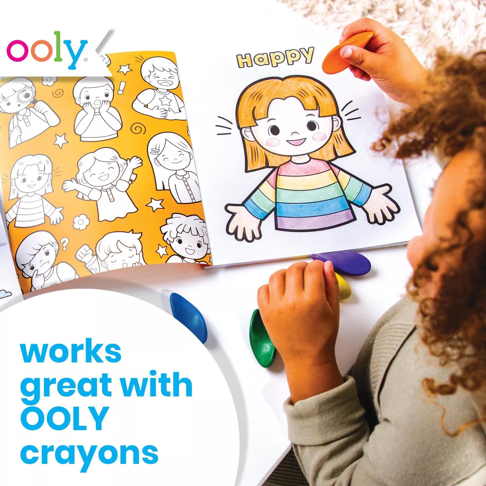 Snapklik.com : OOLY Coloring Book For Toddlers, Fun Activity Coloring ...